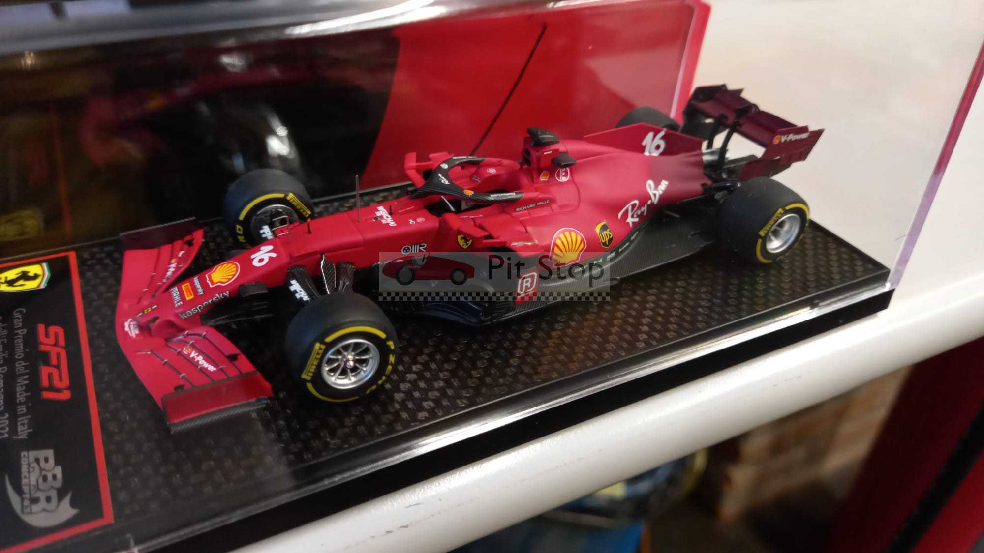 BBRC260A BBR Ferrari SF21 C. Leclerc GP Emilia Romagna 2021 1/43, lim ...
