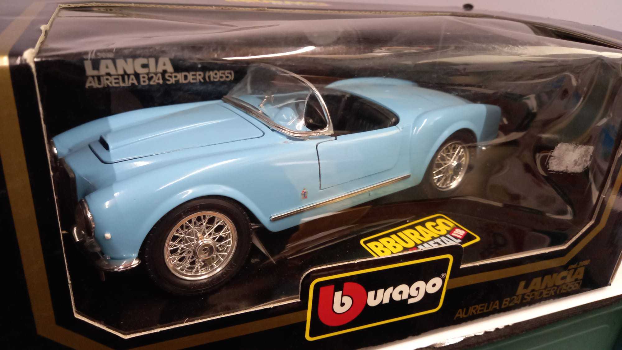 Bburago Lancia Aurelia B24 Spider 1955 1/18, parabrezza rotto