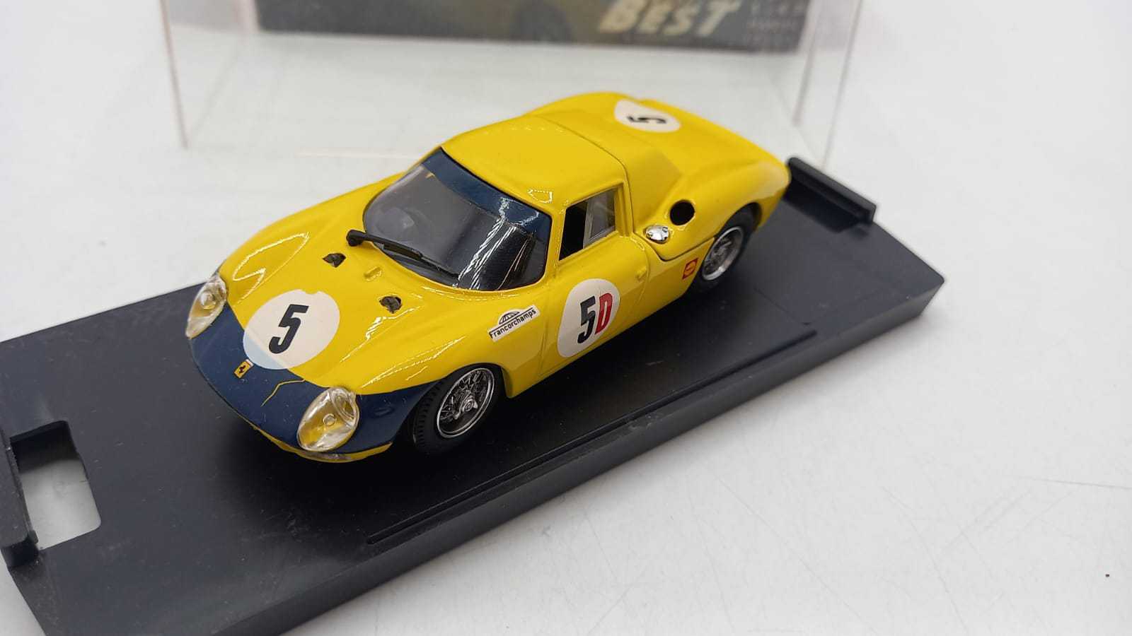 Best Model Ferrari 275 GTB Spider 1/43, no box con teca