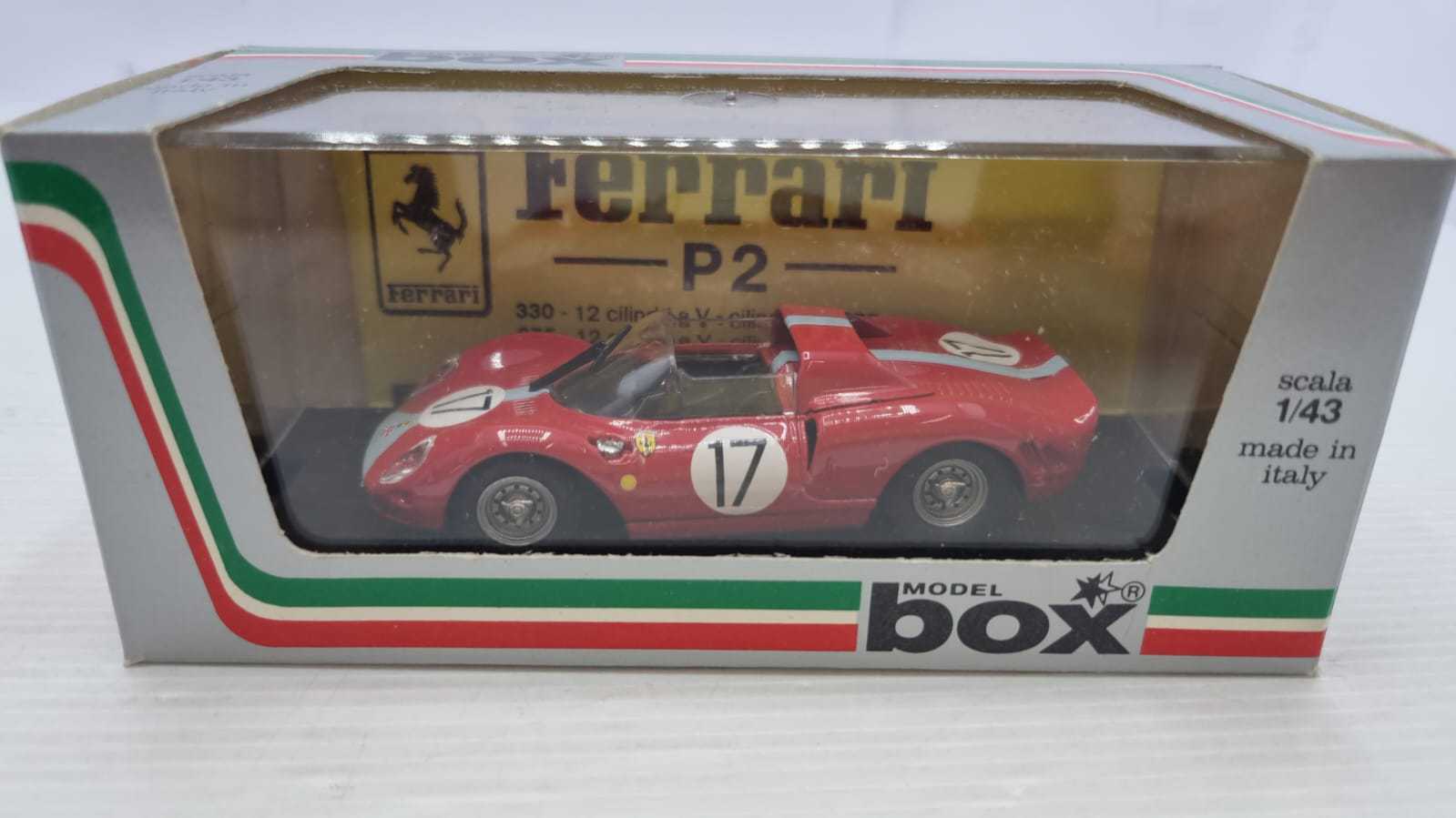 BOX MODEL - AUTO DA CORSA Box Model Ferrari 365 P2 Le Mans 1965 1/43
