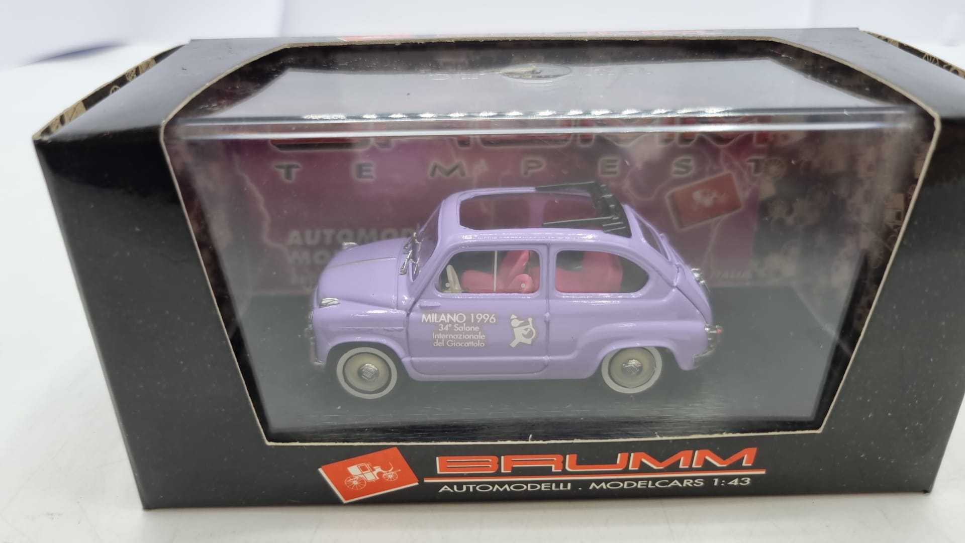 Brumm Fiat 600 1956 salone del giocattolo Milano 1996 1/43