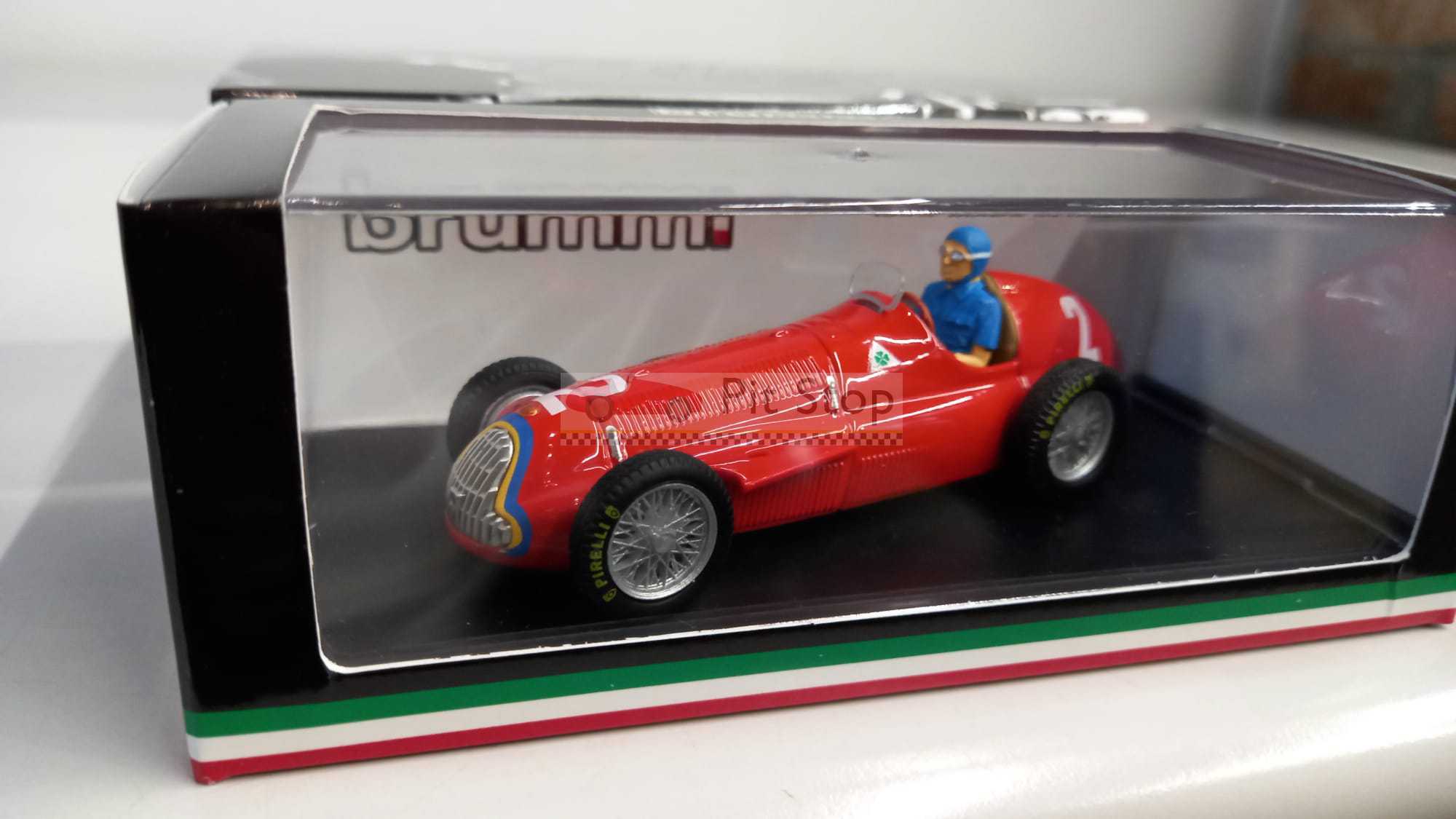 R043CH Brumm Alfa Romeo 159 J. M. Fangio GP Belgio 1951 1/43