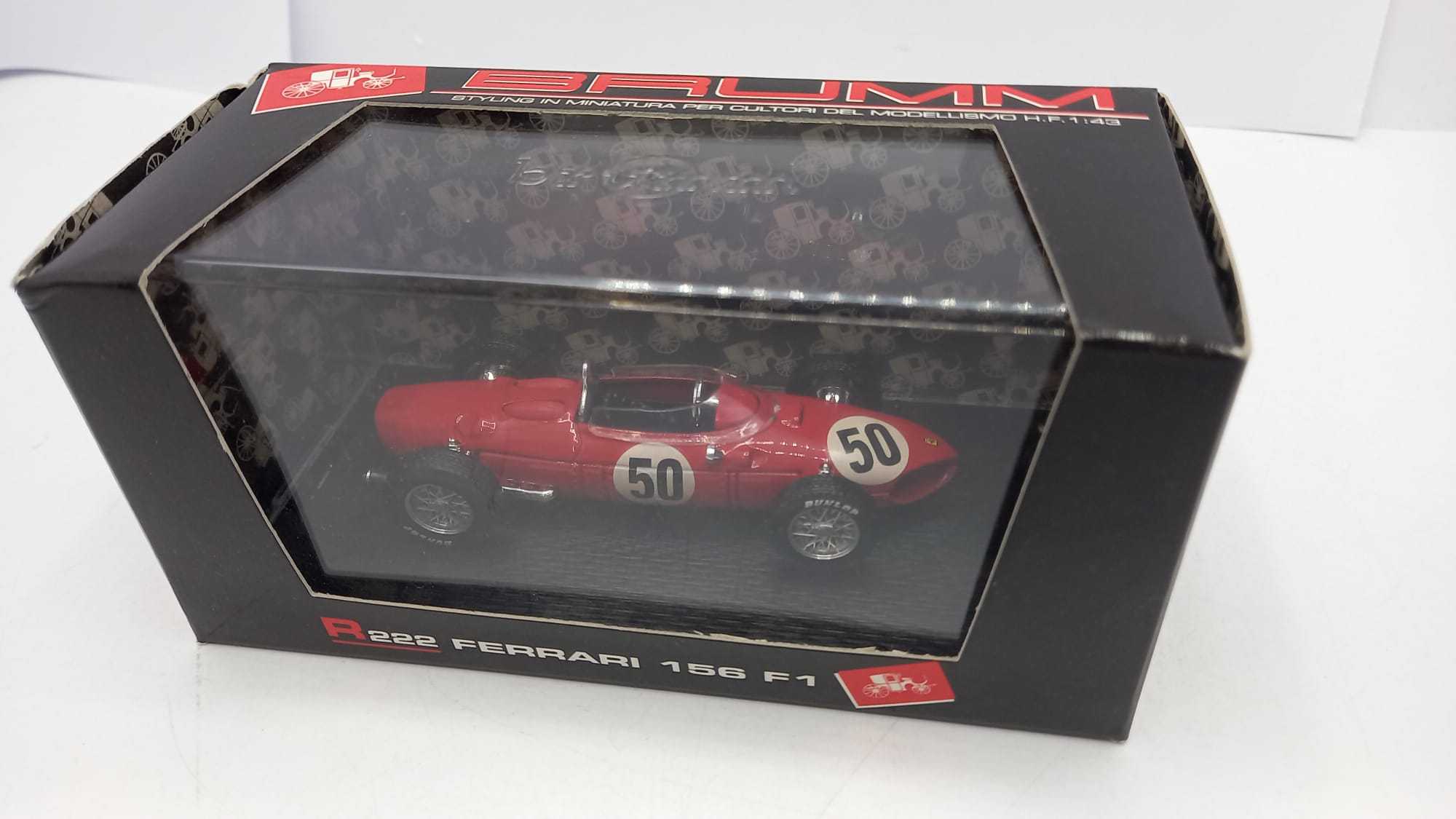 R222 Brumm Ferrari Dino 156 F1 Giancarlo Baghetti GP Francia 1961 1/43