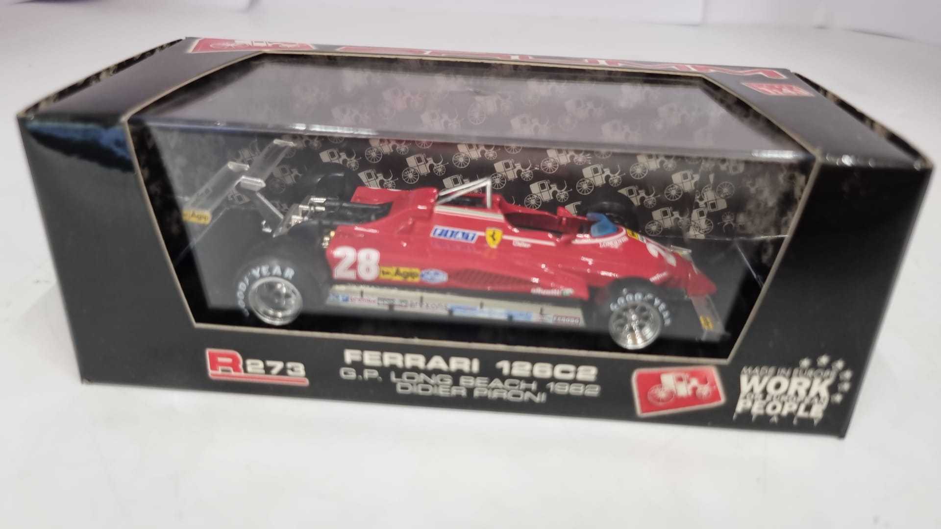 Brumm Ferrari 126 C2 GP Long Beach 1982 Didier Pironi 1/43