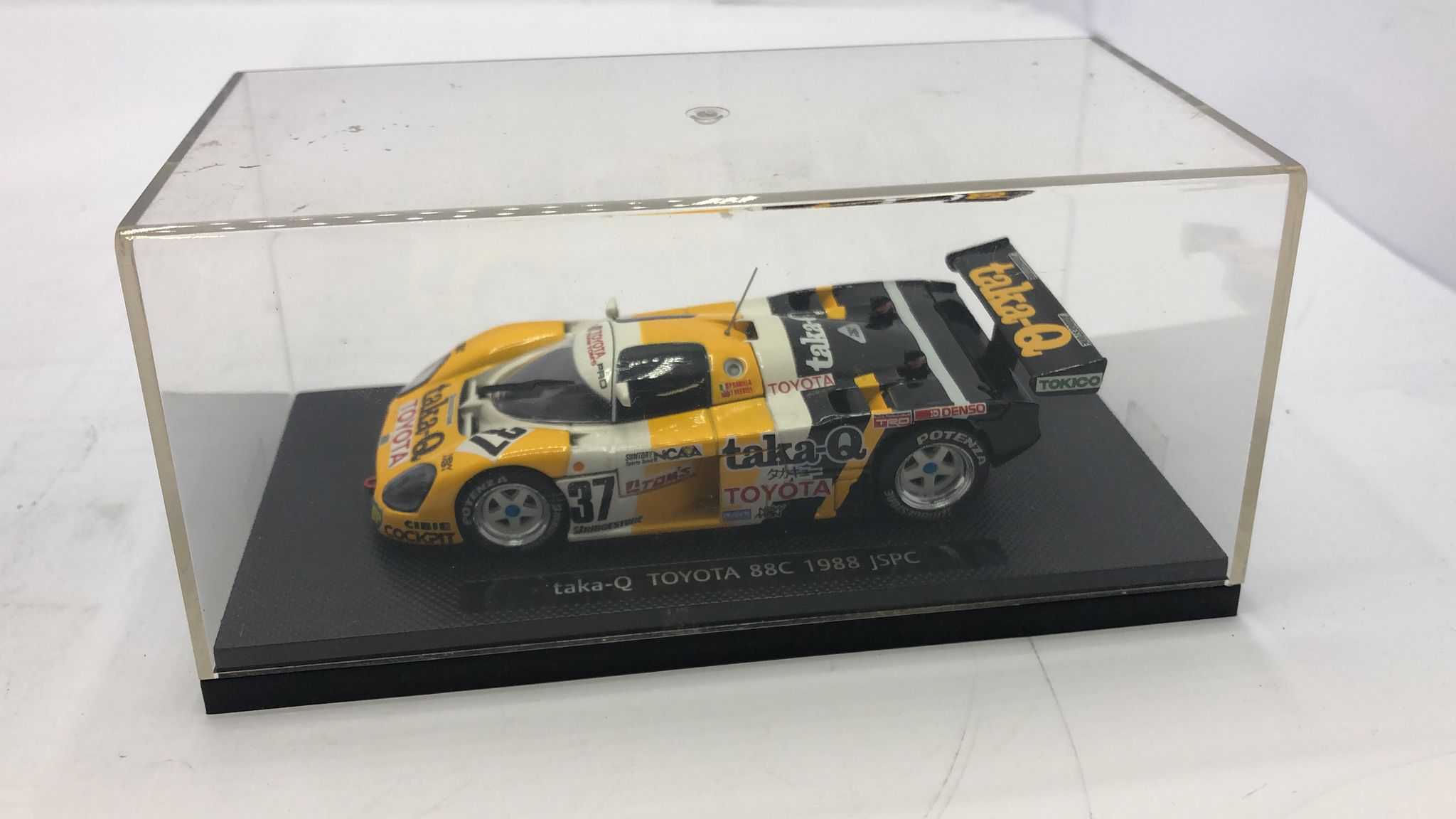 Ebbro Racing Toyota Taka-Q 88C JSPC 1988 1/43 senza scatola originale