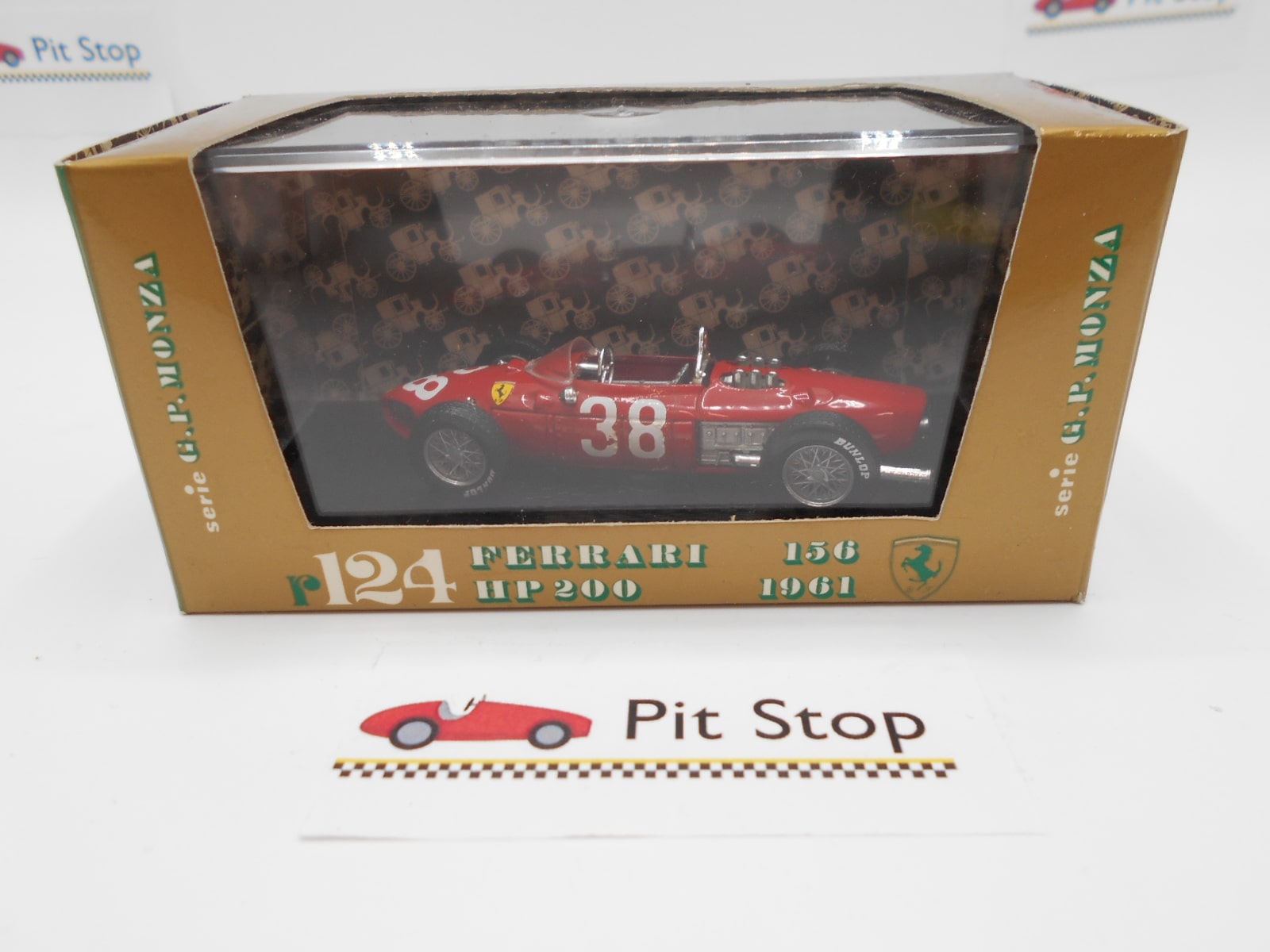 Brumm Ferrari R124 HP200 Serie Oro Serie GP Monza 1961 1/43. Scatola ...