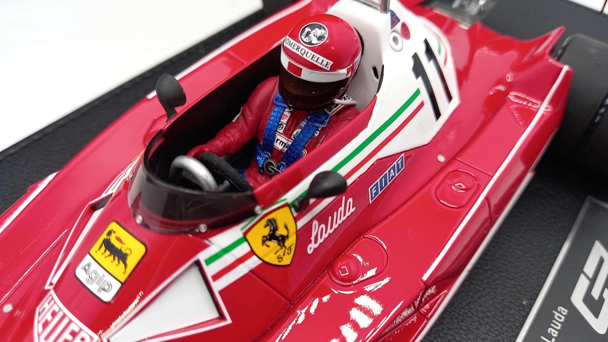 GP014FWD GP Replicas Ferrari 312 Twin Wheel Niki Lauda 1977 1/18, lim. ed. 100 pz