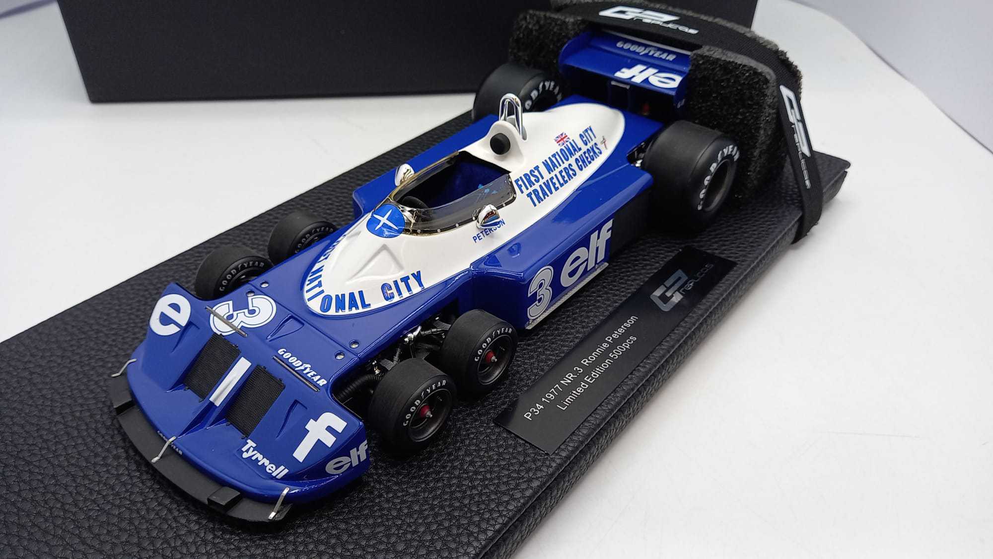 GP29A GP Replicas Tyrrel P34 Ronnie Peterson 1977 1/18