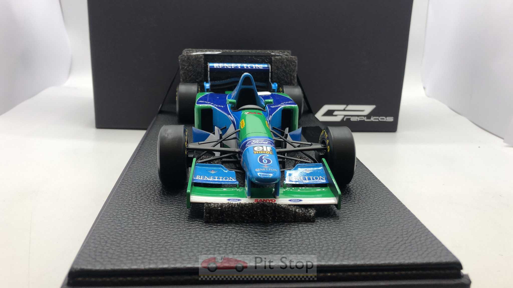 GP44B GP Replicas Benetton B194 Jos Verstappen 1994 1/18. Senza teca