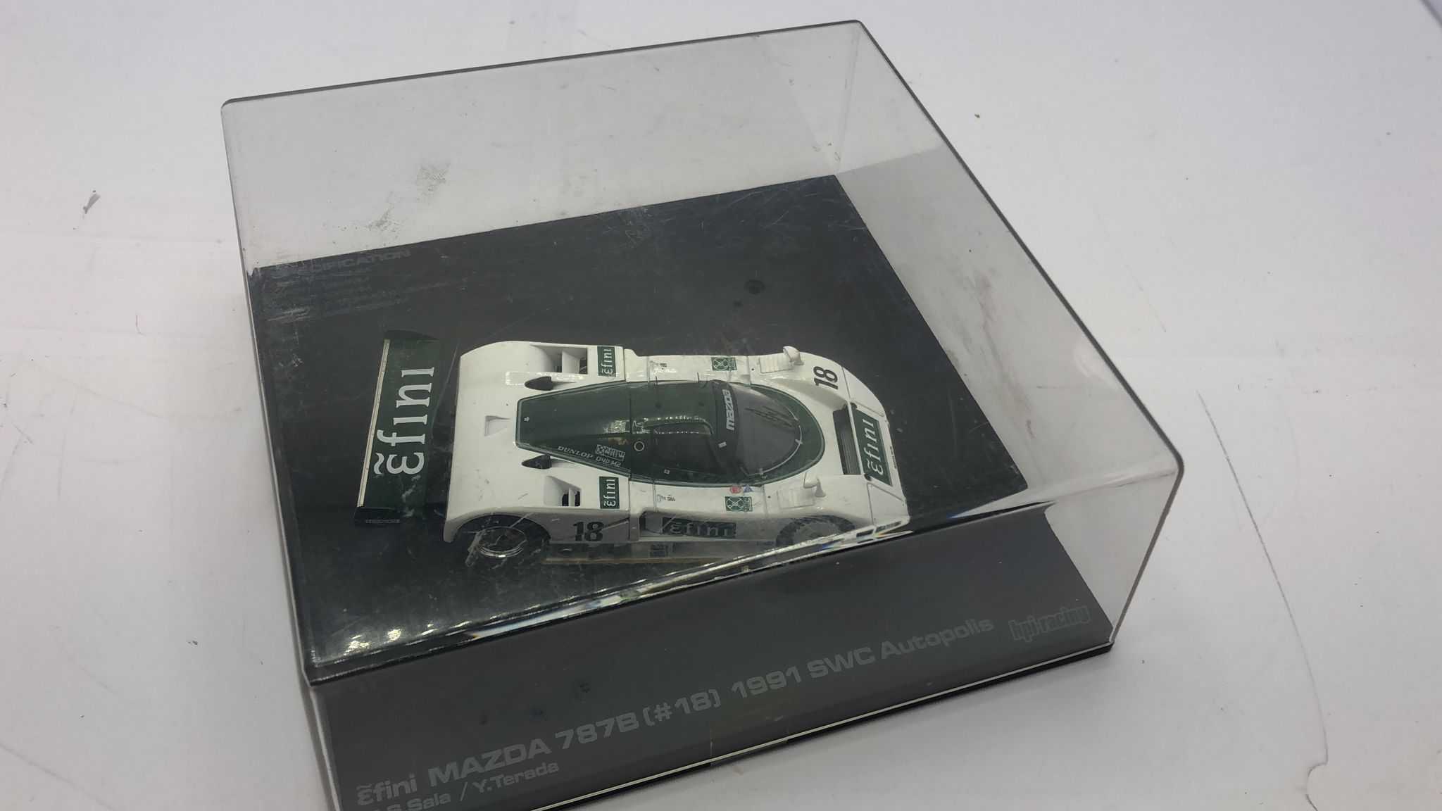 HPI Efini Mazda 787B SWC Autopolis 1991 1/43 senza scatola originale