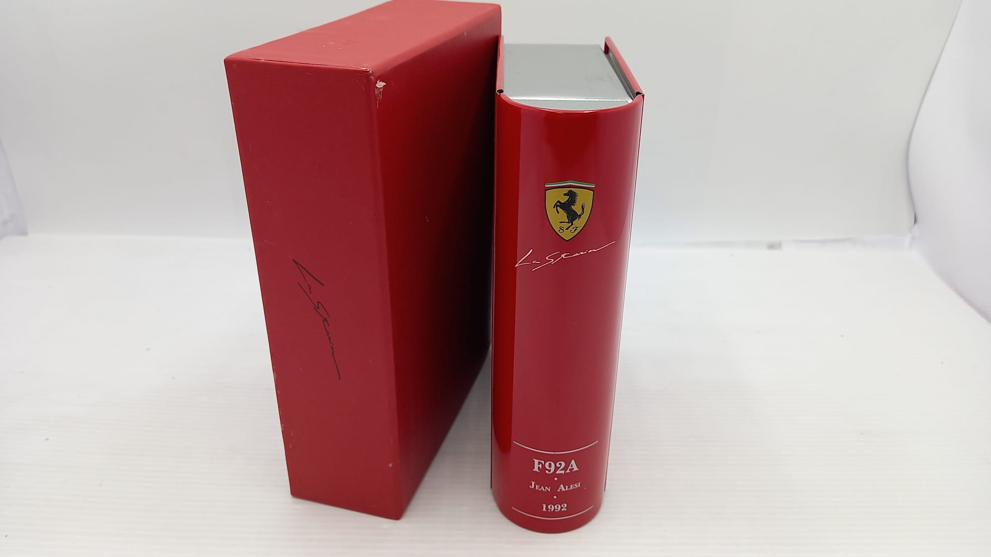 SF18/92 Hot Wheels cofanetto Ferrari F92A Jean Alesi French GP 1992 1/ ...