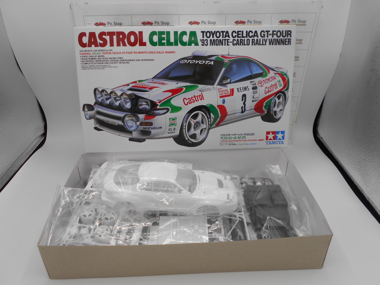 Tamiya Toyota Celica Winner Rally Montecarlo 1993 1/24