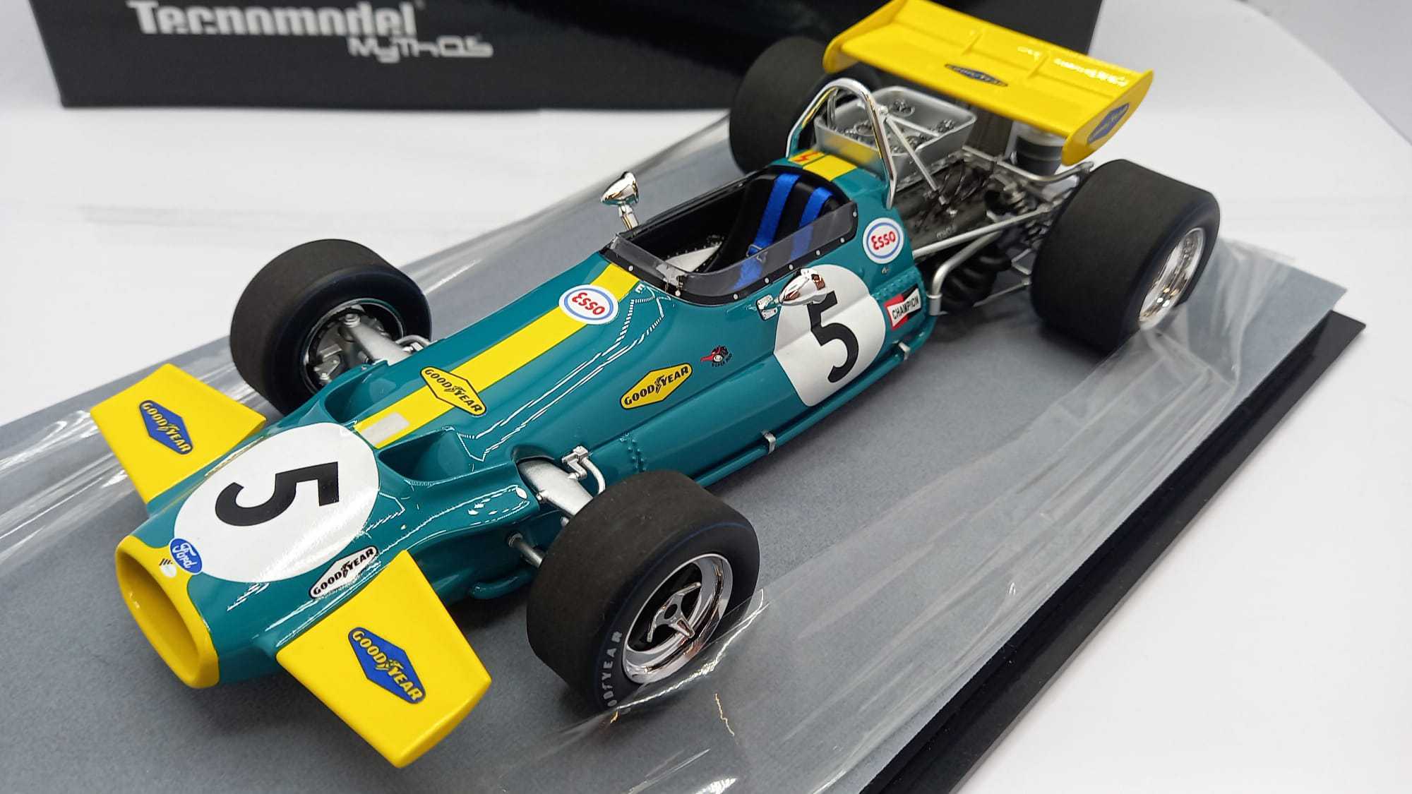 18162B Tecnomodel Brabham BT33 F1 J. Brabham Monaco GP 1970 1/18, lim ...