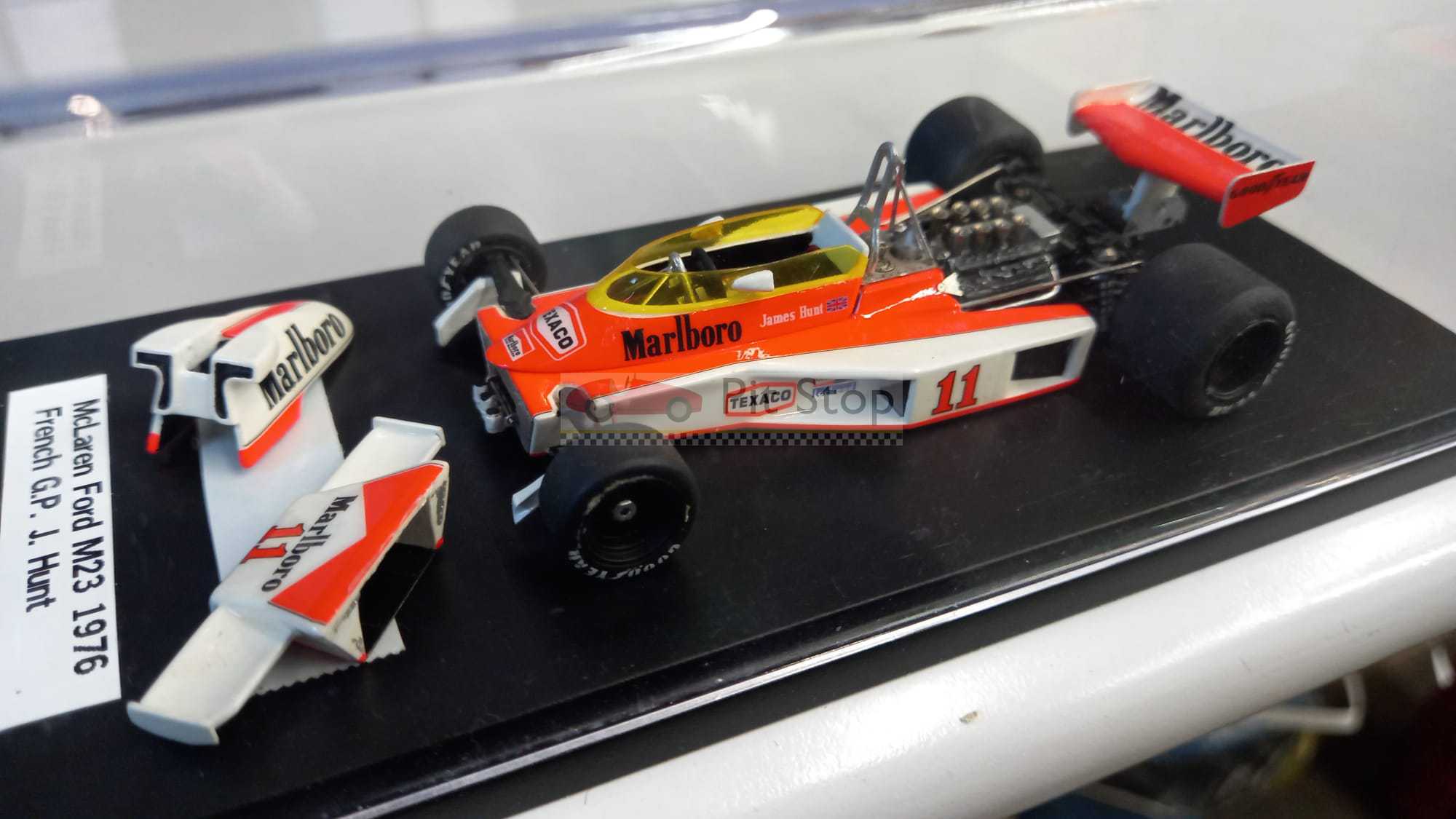 Tameo Kits McLaren Ford M23 J. Hunt French GP 1976 1/43, senza scatola ...