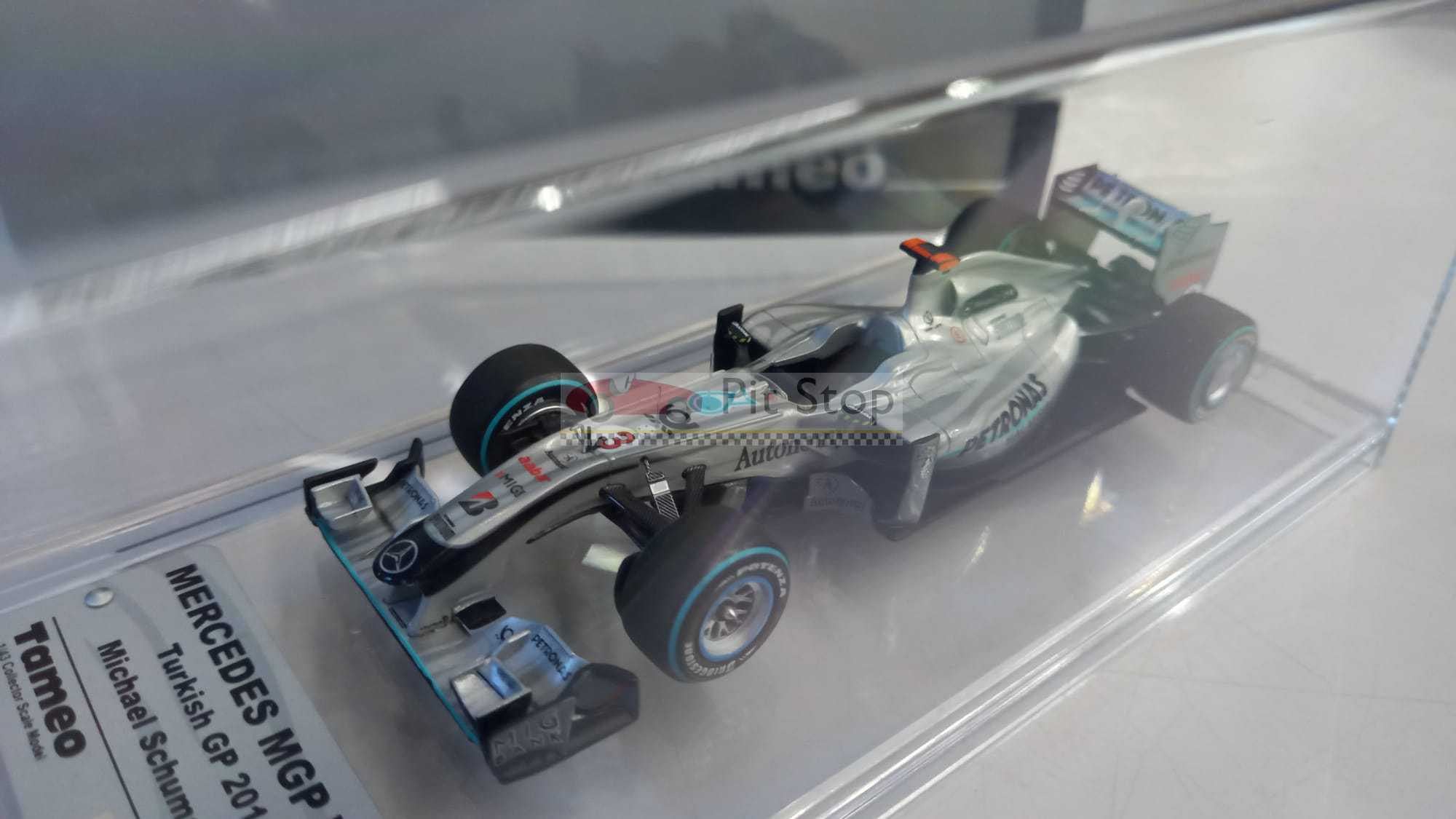 TB034 Tameo Kits Mercedes MGP W01 M. Schumacher Turkish GP 2010 1/43 ...