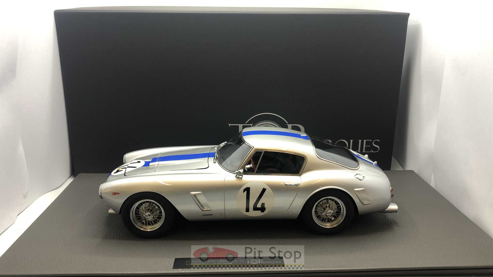 TMR12-05G TOP Marques Ferrari 250 GT SWB 1/12, decals opacizzate