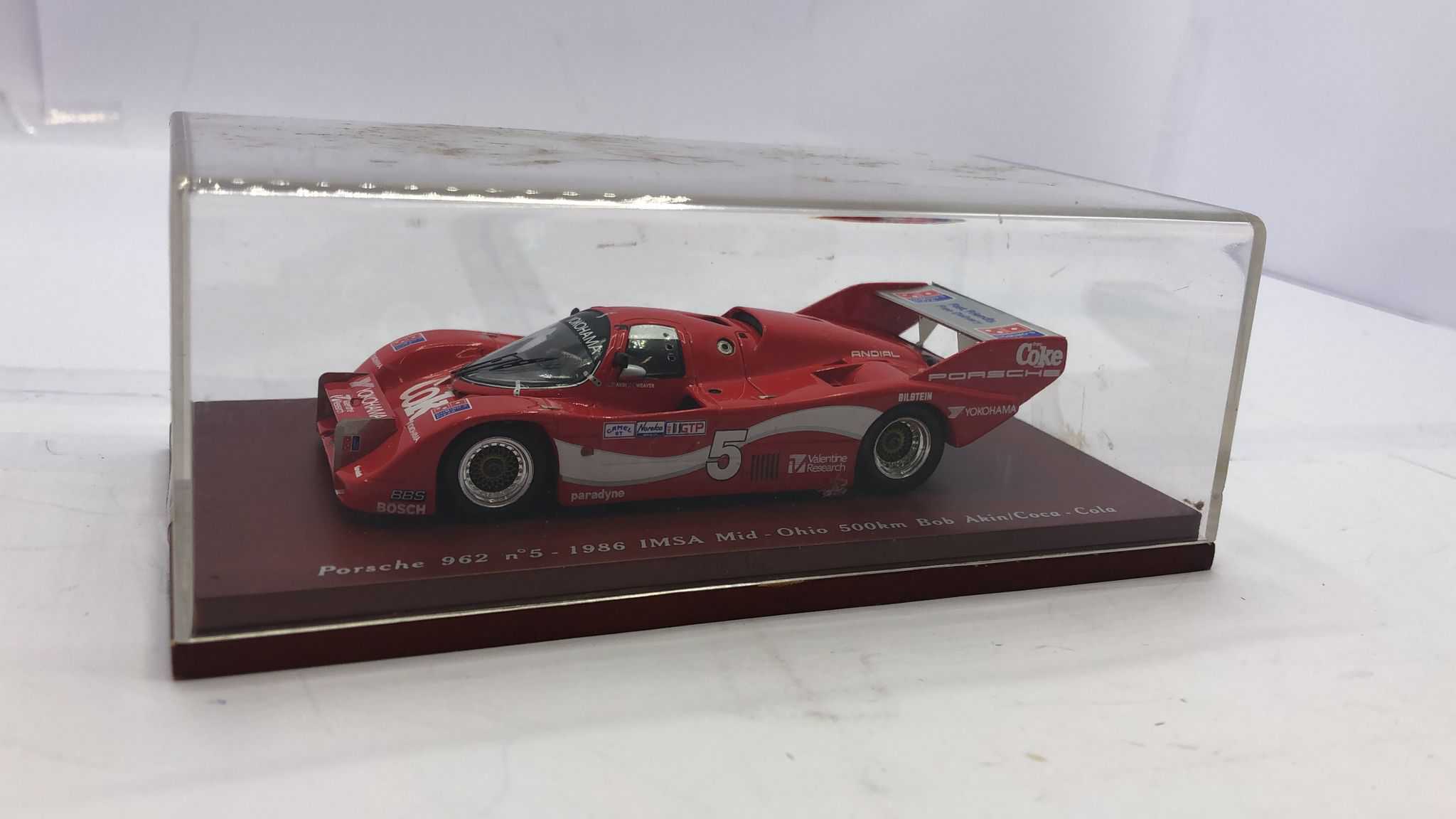 TSM Model Porsche 962 Short Tail 12H Sebring 1986 1/43 no box