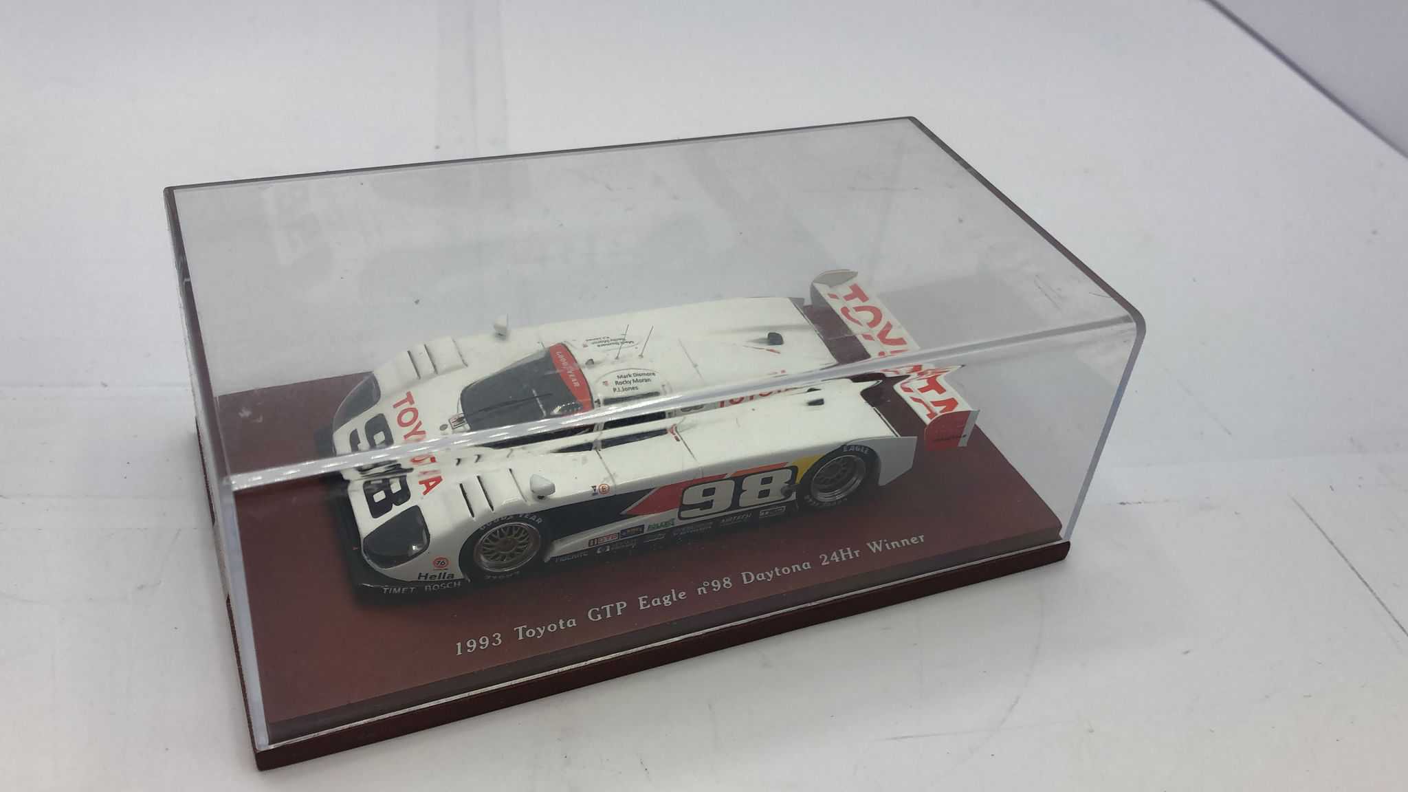 TSM Model Toyota GTP Eagle 24H Daytona 1993 1/43 senza scatola originale